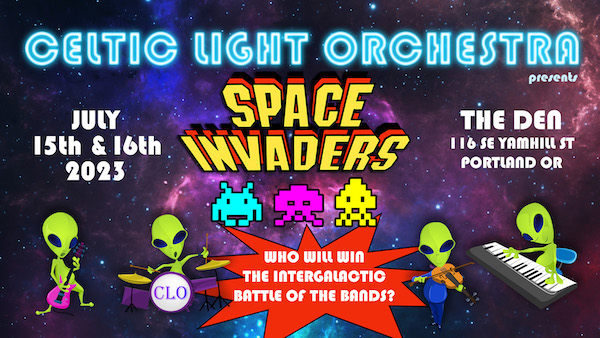 Win Tickets ($60): Celtic Light Orchestra presents “Space Invaders ...