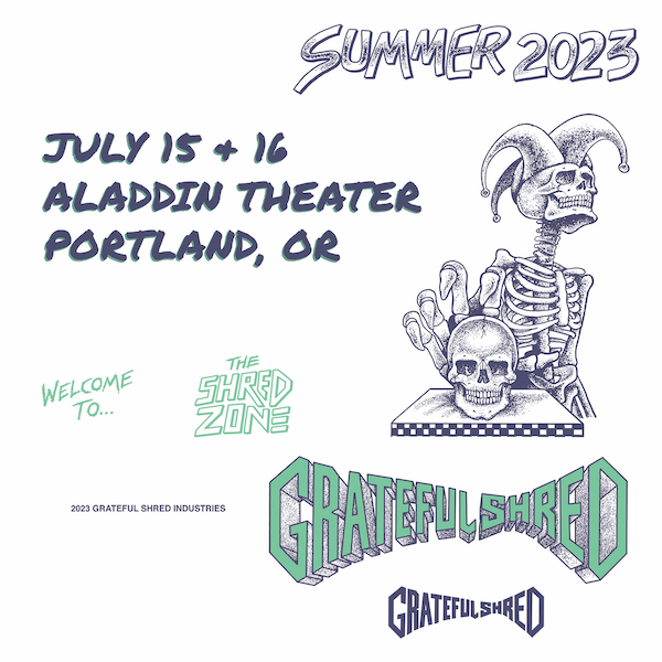 Win Tickets ($64): Grateful Shred @ Aladdin Theater | Grateful Dead ...
