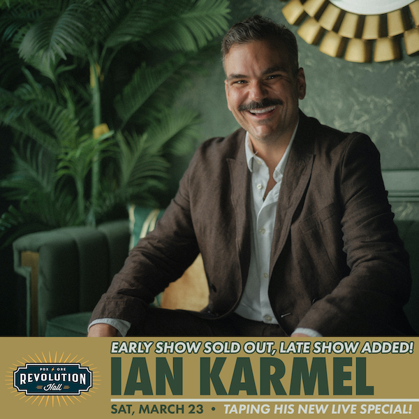Win Tickets ($60): Ian Karmel (Late Show) – Special Taping @ Revolution Hall | Emmy Award ...
