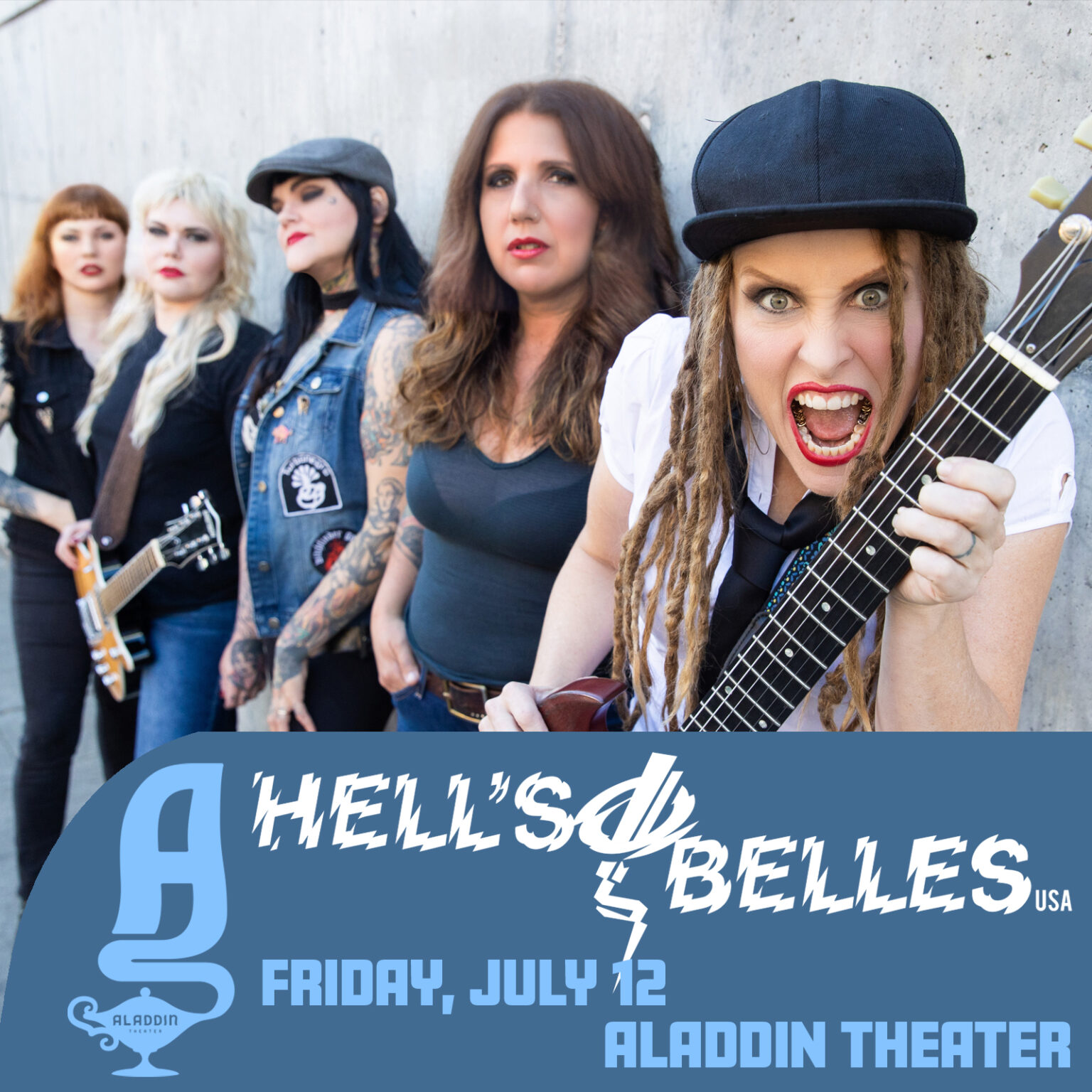 Win Tickets ($60): HELL’S BELLES @ Aladdin Theater | World Famous All ...