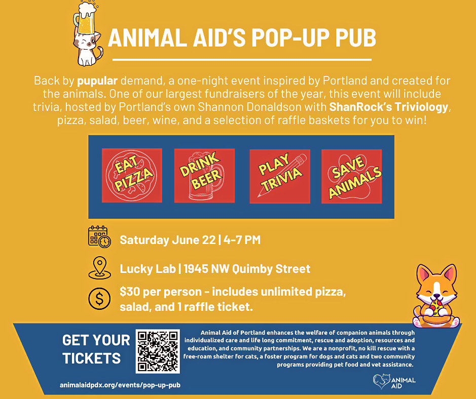 Pop-Up Pub Fundraiser @ Lucky Lab NW | Shanrock’s Triviology, Unlimited ...