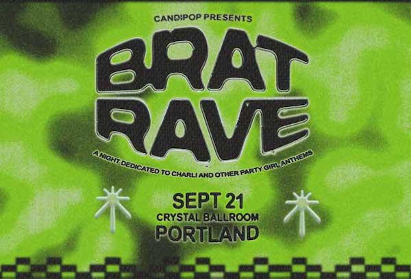 Win Tickets ($70): Brat Rave @ Crystal Ballroom | A Night Dedicated to ...