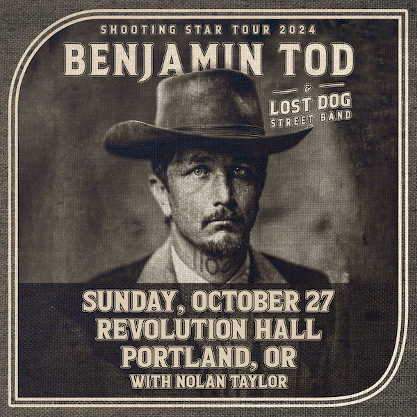 Win Tickets ($70): Benjamin Tod & Lost Dog Street Band: Shooting Star ...