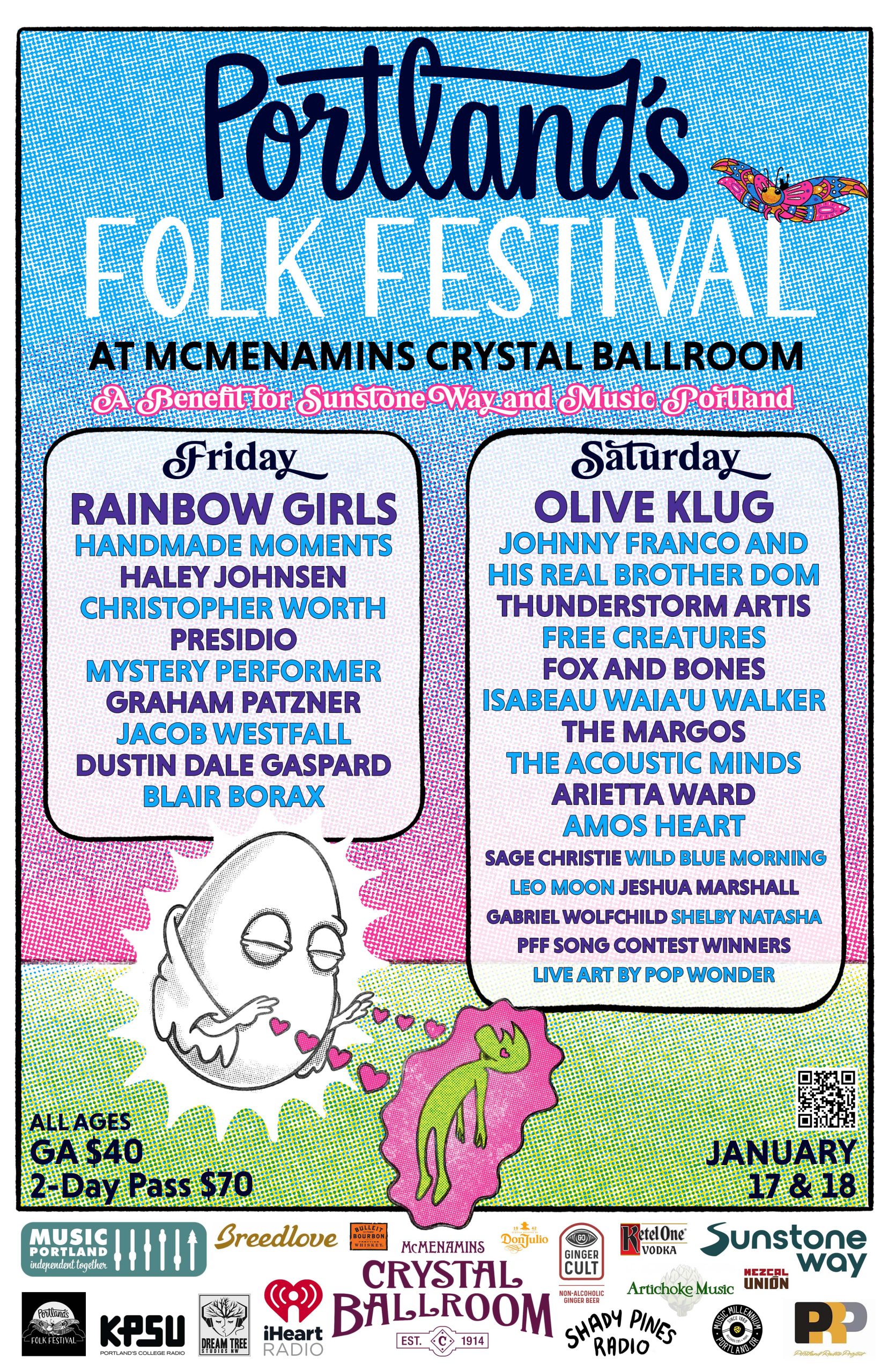 Win Tickets ($140): Portland’s Folk Festival @ Crystal Ballroom | 35 ...