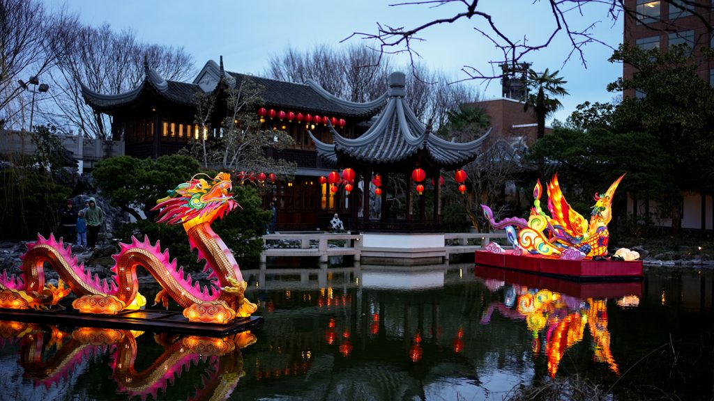 2025 Lunar New Year Lantern Viewing @ Lan Su Chinese Garden | Dragon ...