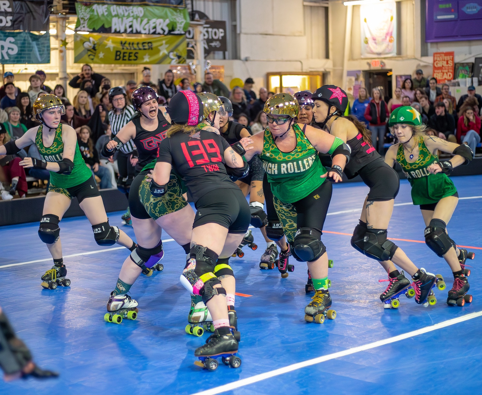 Roller Derby Weekend w/ Rose City Rollers @ The Hangar at Oaks Park ...