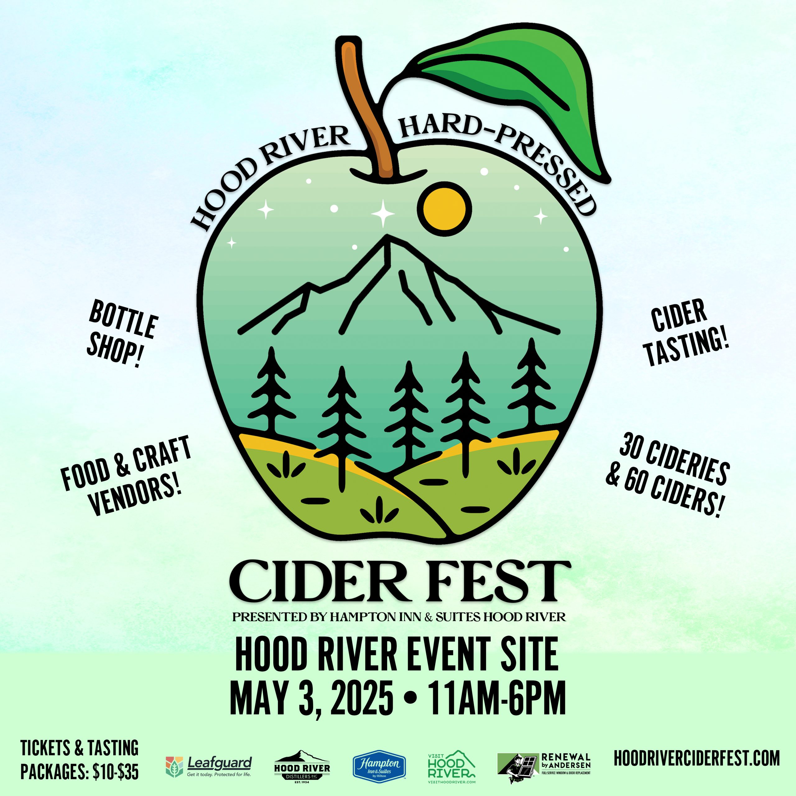 Win Tickets ($40): 2025 Hood River Cider Fest | 30 Cideries, 60+ Ciders ...