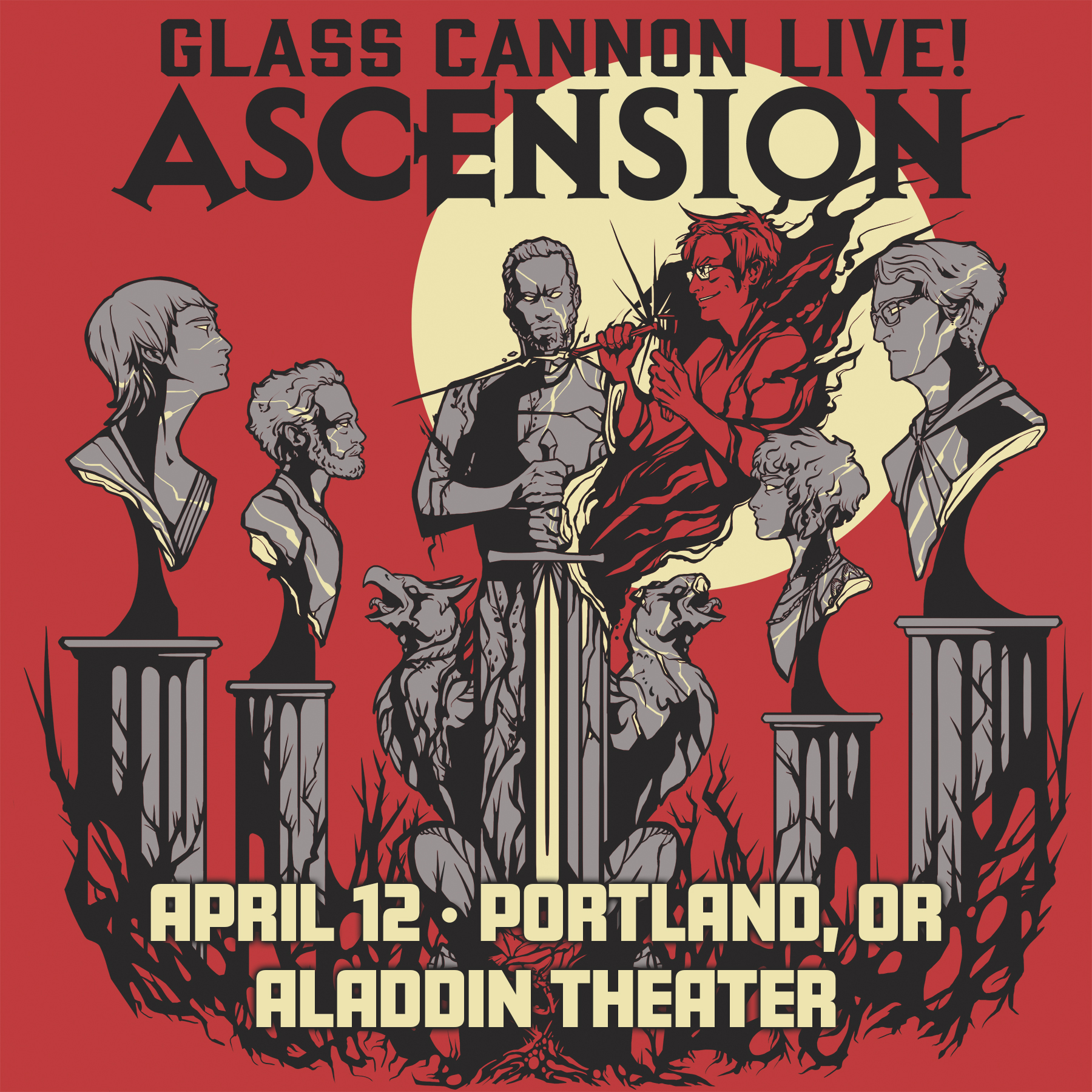 Win Tickets ($100): Glass Cannon Live @ Aladdin Theater | Comedy, Live ...