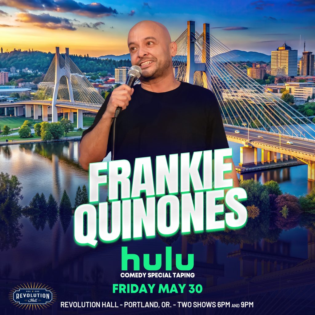Win Tickets ($76): Frankie Quiñones: Special Taping @ Revolution Hall ...