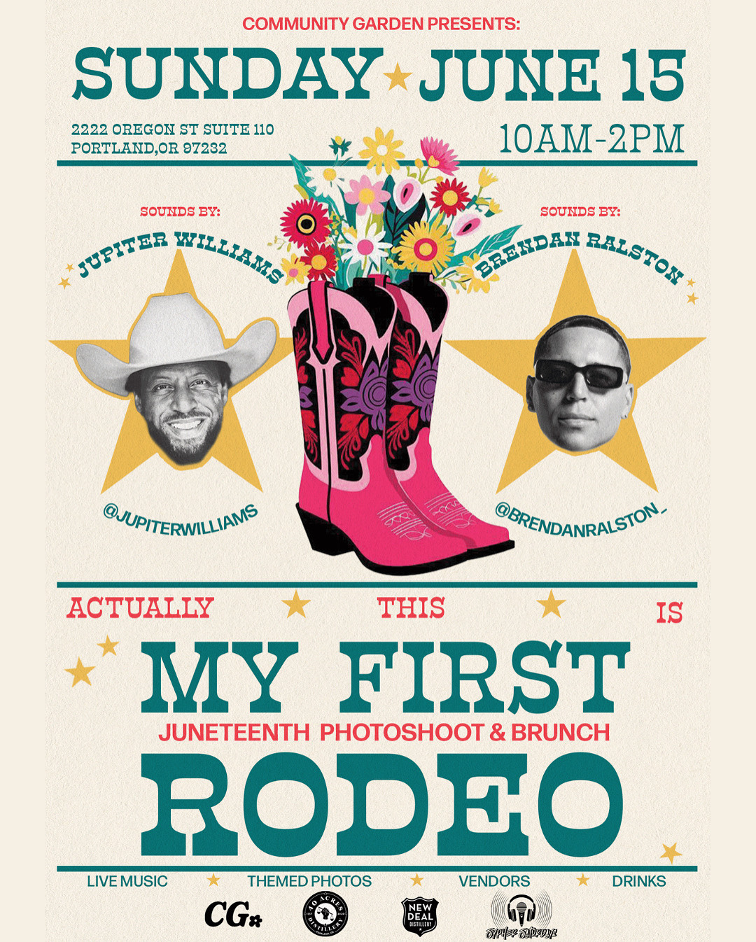 My First Rodeo + Juneteenth Rodeo Afterparty | Portland Juneteenth ...