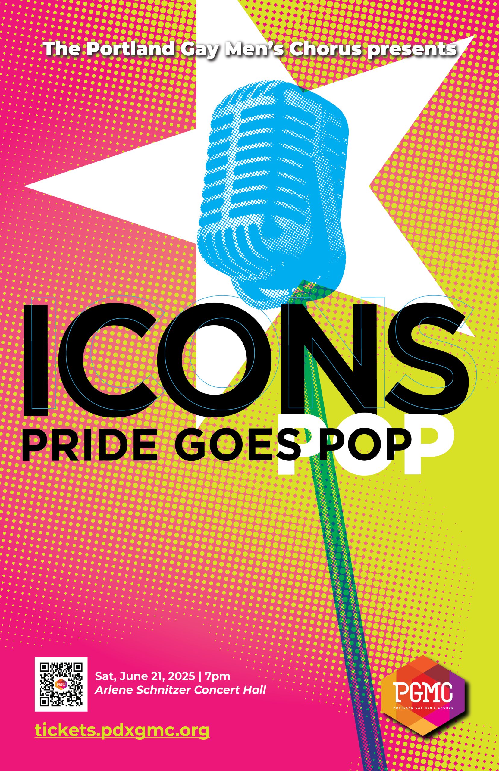 Portland Gay Men’s Chorus Presents ICONS: Pride Goes Pop @ Arlene ...