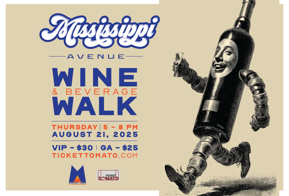 Win Tickets ($200): 2025 Mississippi Avenue Wine & Beverage Walk | Wine ...