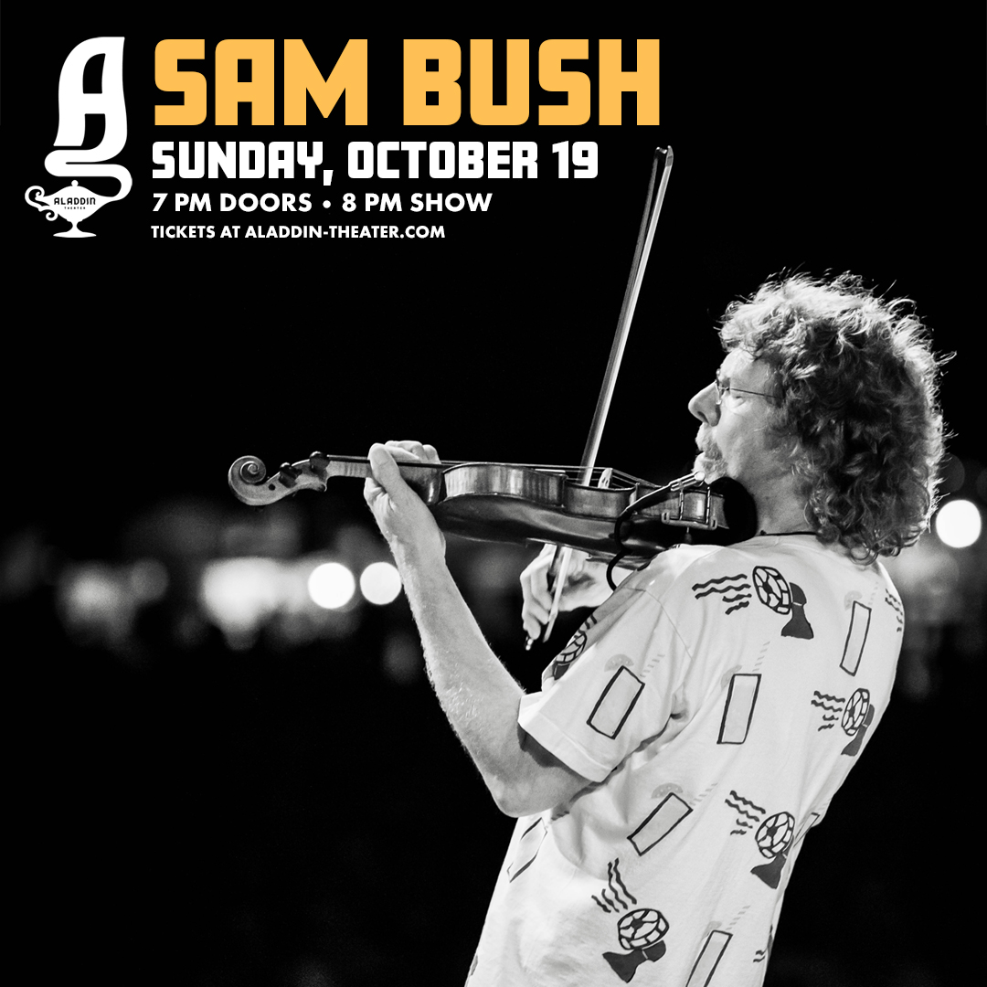 Win Tickets ($100): Sam Bush @ Aladdin Theater | Progressive Bluegrass ...