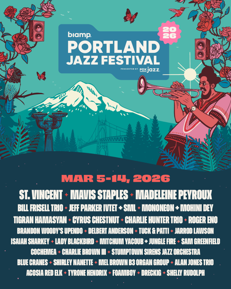 2026 Biamp Portland Jazz Festival | 50+ shows, 30+ venues feat. St. Vincent, Mavis Staples ...